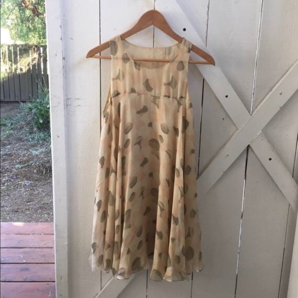 Delicate & Feminine Silk Babydoll Dress Xs-M - Gem